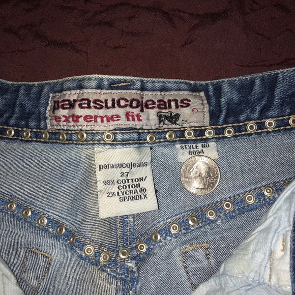 Parasuco | Jeans | Parasuco Extreme Fit Embellished Jeans Size 27 ...